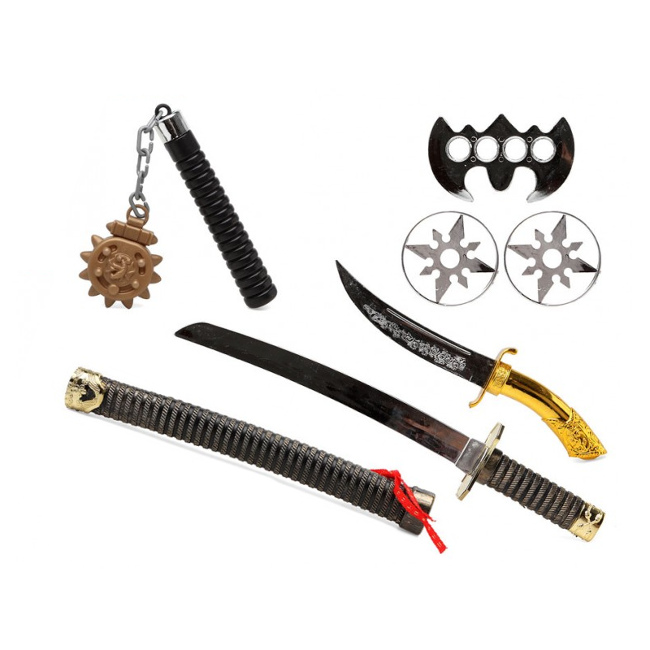 Set di armi ninja per bambini per 11,75