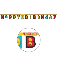 Decorazione per feste e compleanni a tema Emoji